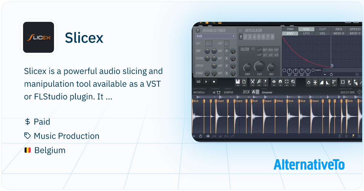 Slicex: Advanced audio slicing and manipulation tool from the makers of ...