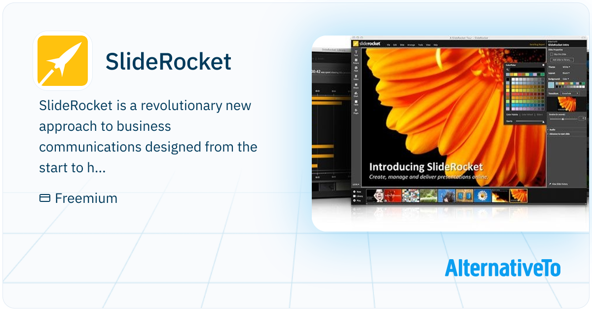 SlideRocket: Revolutionary new approach to | AlternativeTo