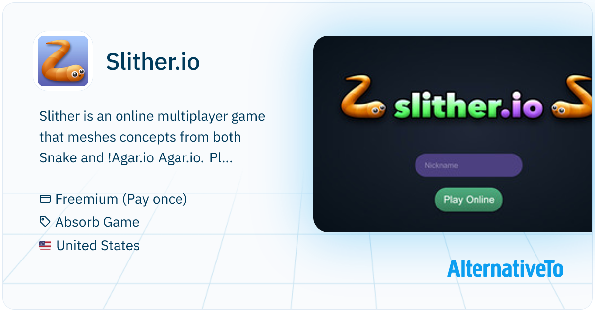 Slither.io: Slither is a multiplayer snake game with elements similar ...