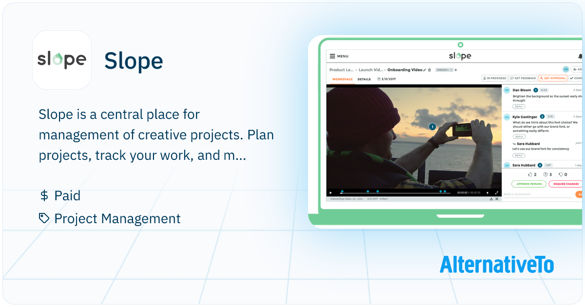 Slope: Platform for creative project management | AlternativeTo