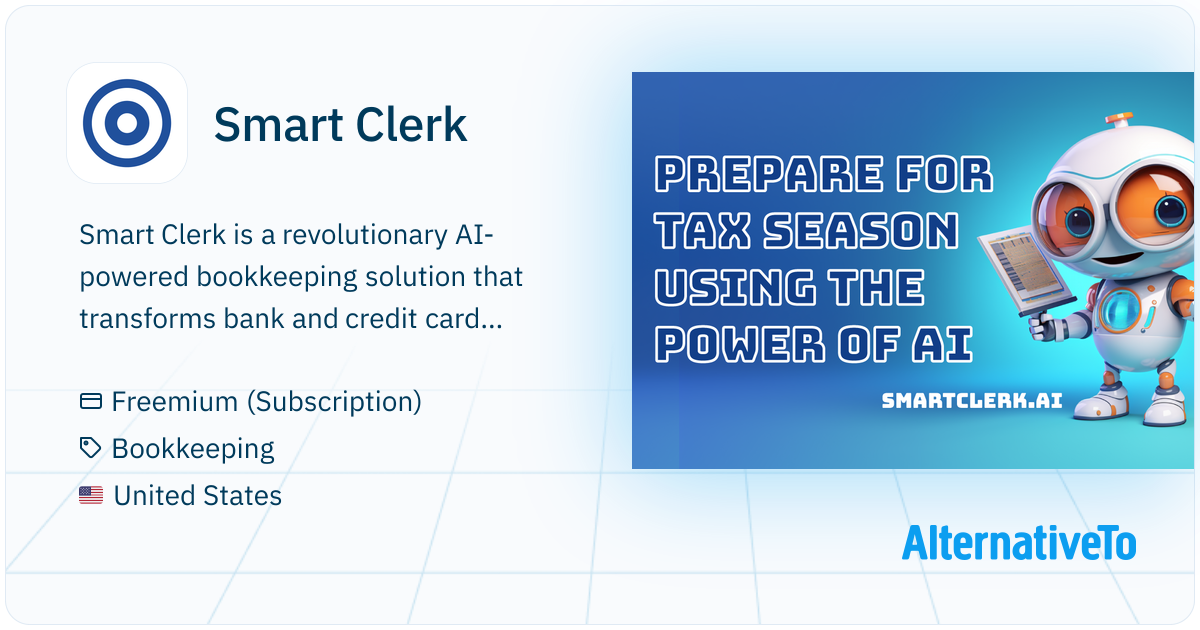 Smart Clerk: Transforms bank statements into accountant-ready documents ...