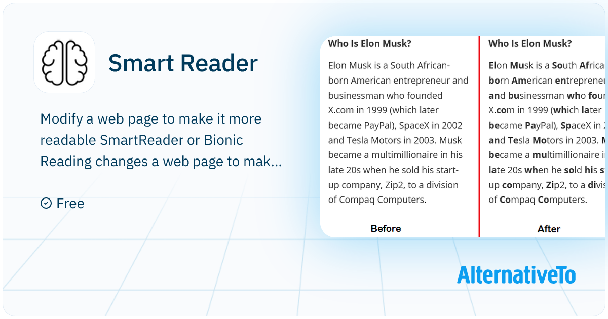 Smart Reader: Firefox and Chrome Extension for Smart Reading - Bionic ...