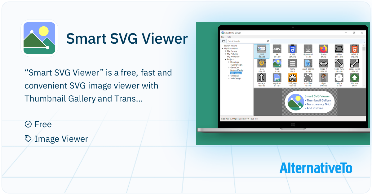 Smart SVG Viewer: Free SVG image viewer for Windows, with Thumbnail ...