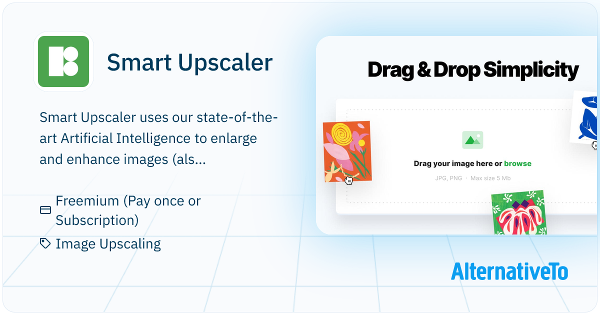 Smart Upscaler: AI upscaling with a great interface. Upload a photo ...