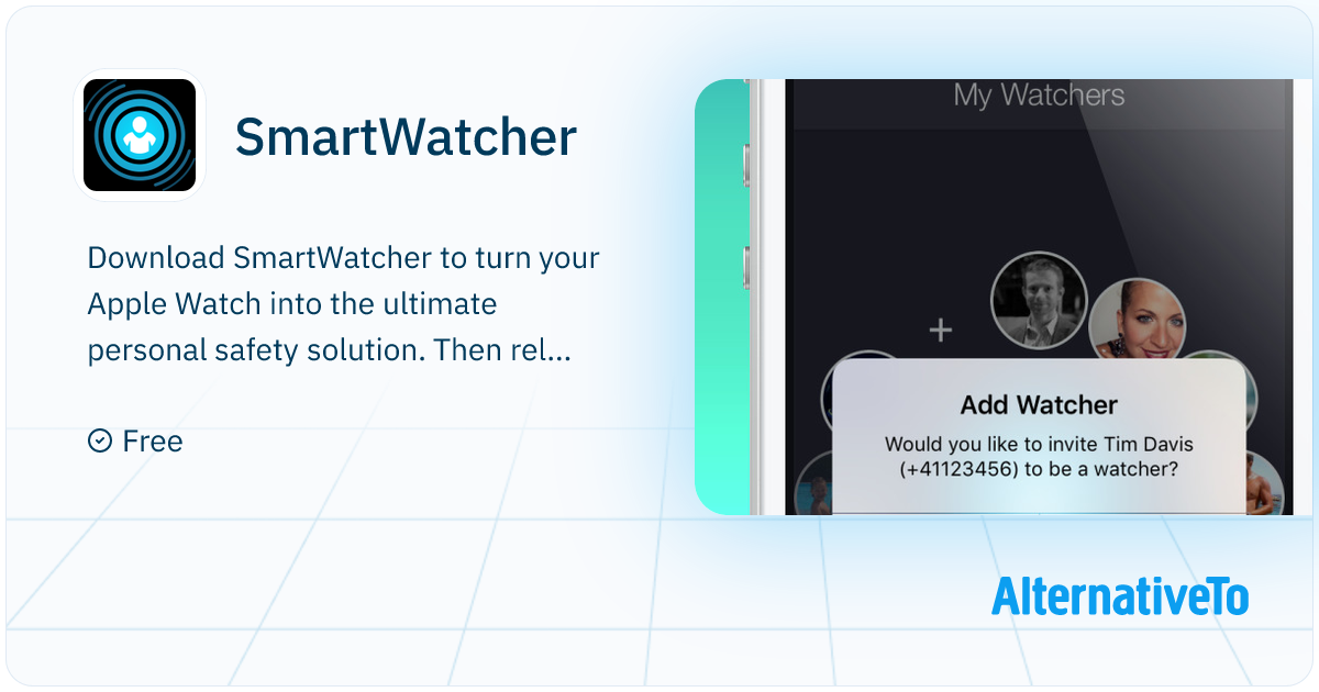 SmartWatcher: The ultimate personal safety app. | AlternativeTo