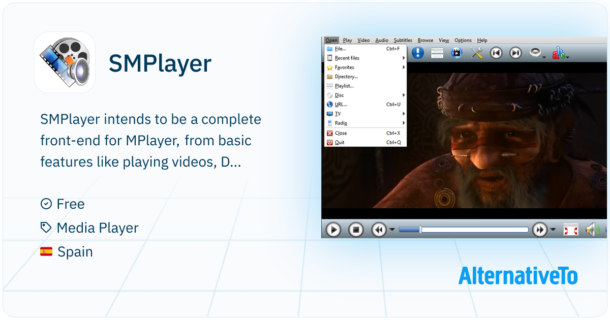 SMPlayer: Intends to be a complete front-end for MPlayer and MPV ...