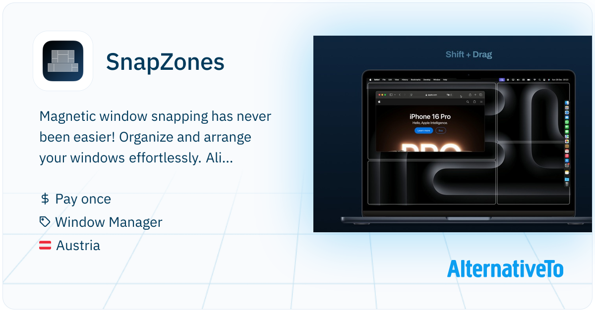 SnapZones: Effortless window management with intuitive control ...