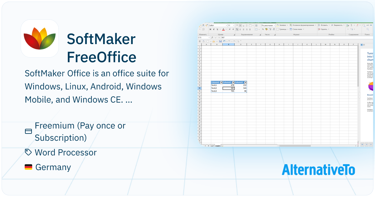 SoftMaker FreeOffice: SoftMaker Office for Windows, Mac, Linux and ...