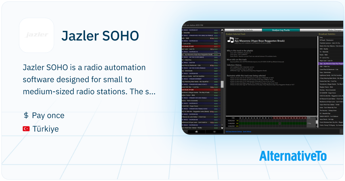 Jazler SOHO: Radio automation software for small and medium stations ...