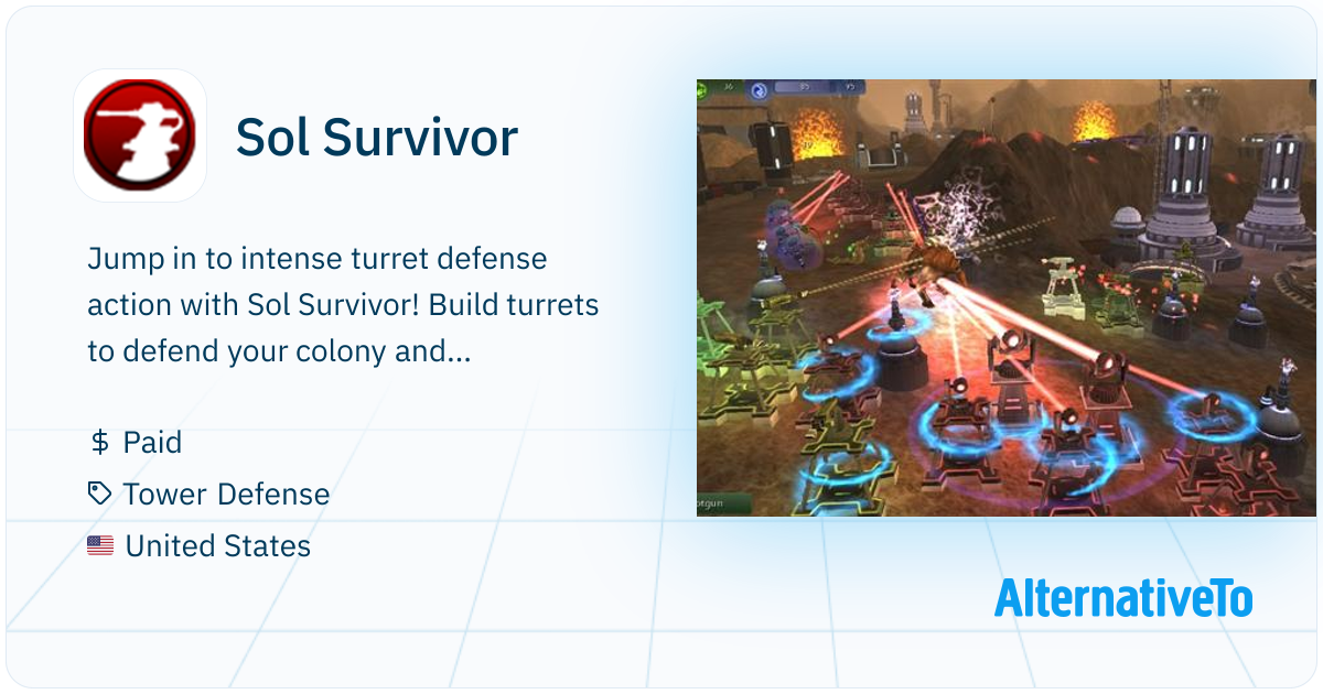 Sol Survivor: Jump in to intense turret defense action with Sol ...