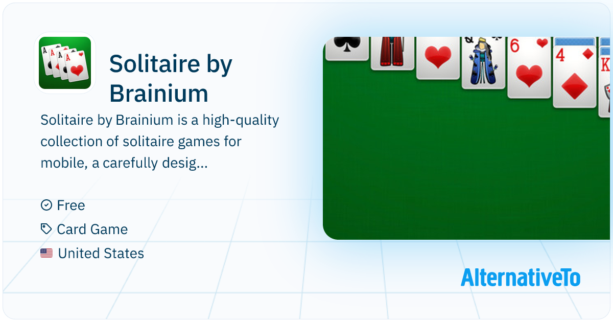 Solitaire by Brainium: Mobile Solitaire collection that's true to the ...