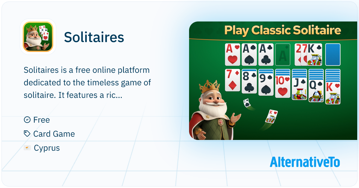 Solitaires: Online platform offering a wide selection of free solitaire ...