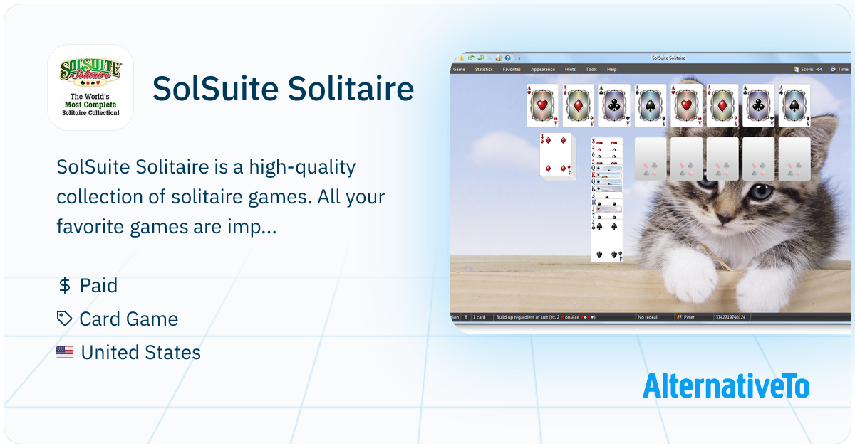 SolSuite Solitaire: High-quality collection of solitaire games ...