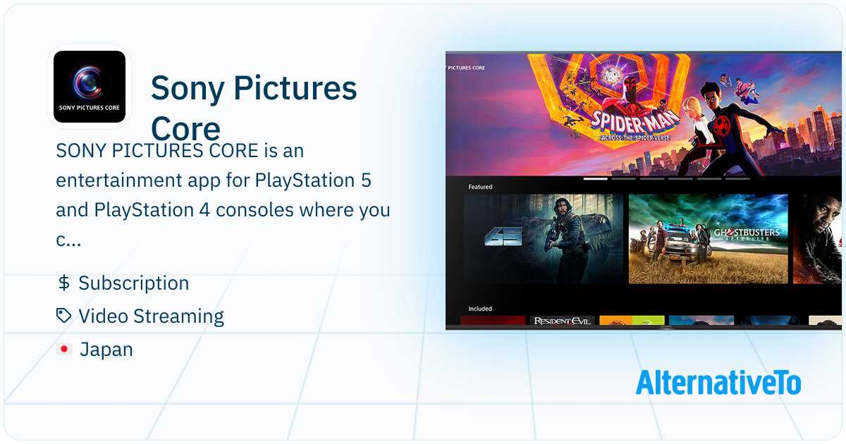 Sony Pictures Core: Enjoy a cinema experience in the comfort of your ...