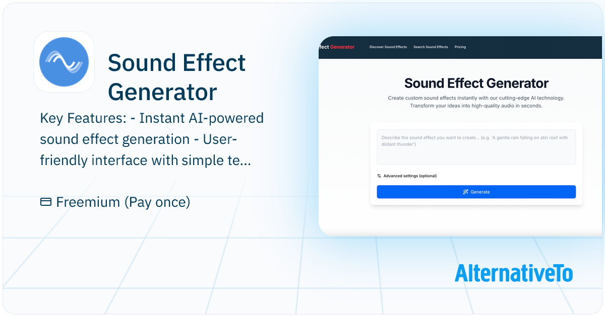 Sound Effect Generator: Create custom sound effects instantly with our ...