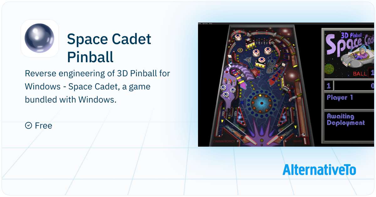 Space Cadet Pinball: Decompilation of 3D Pinball for Windows – Space ...