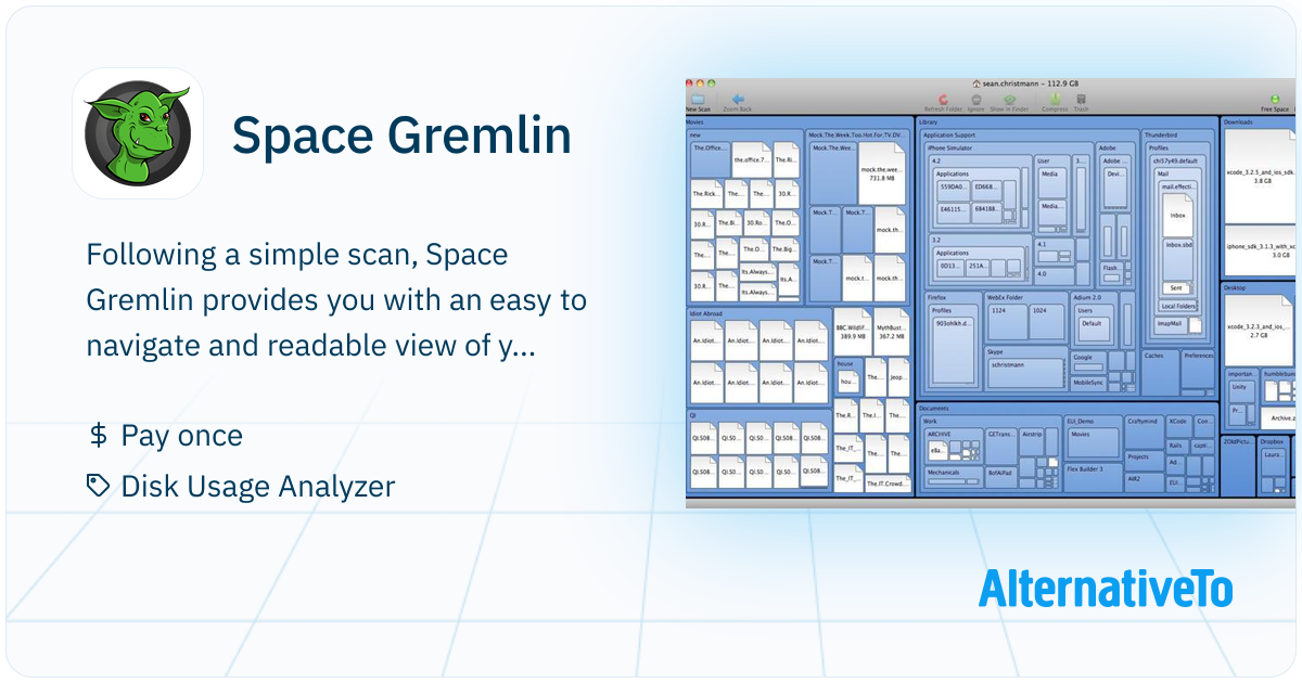 Space Gremlin: Following a simple scan, Space Gremlin provides ...