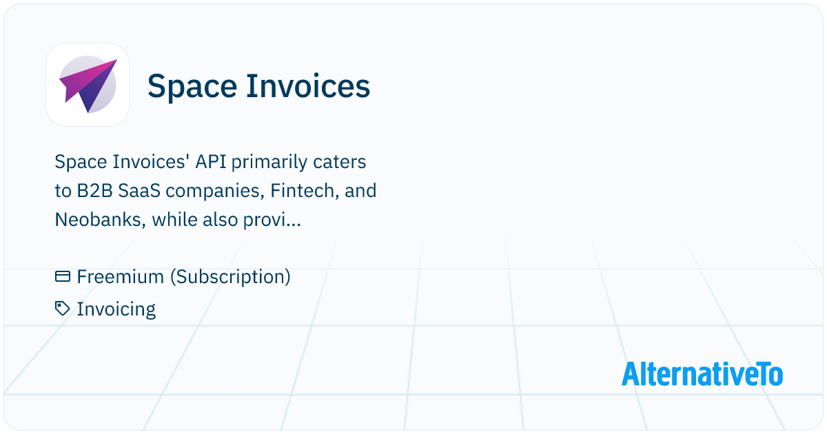 Space Invoices: White-label invoicing API that offers global invoicing ...