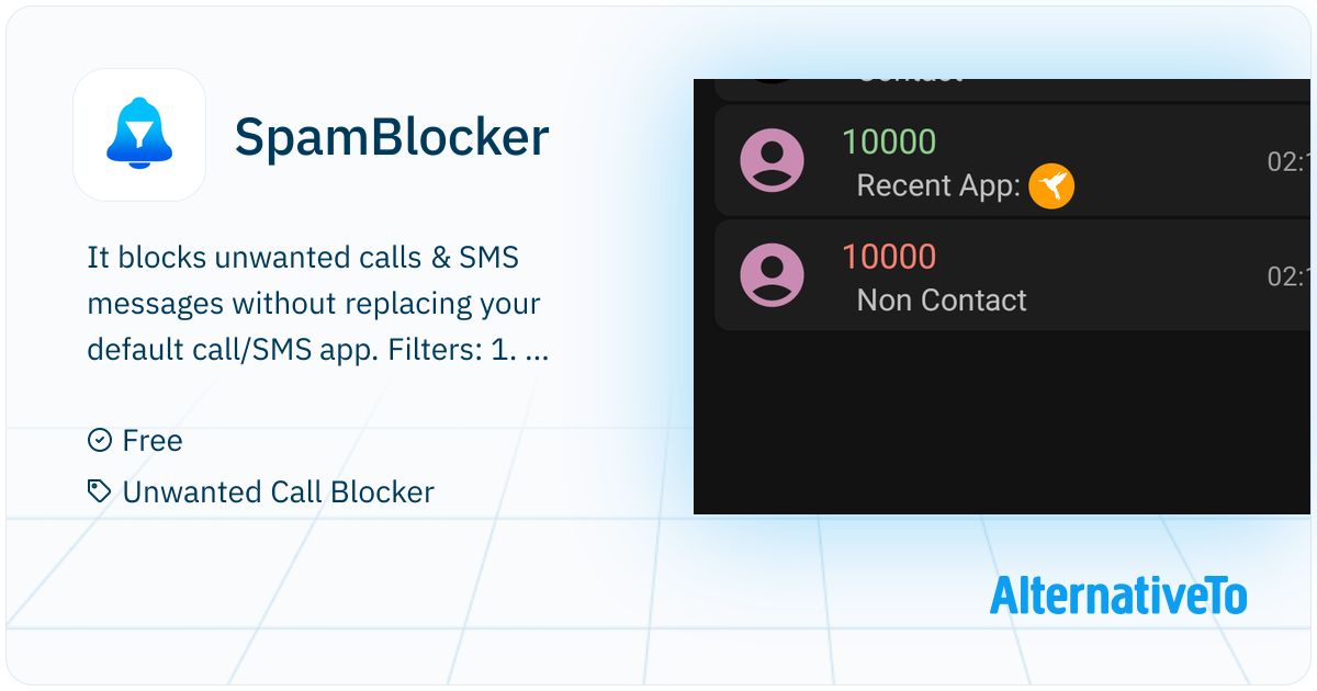 SpamBlocker: Blocks unwanted calls & SMS with advanced filtering ...