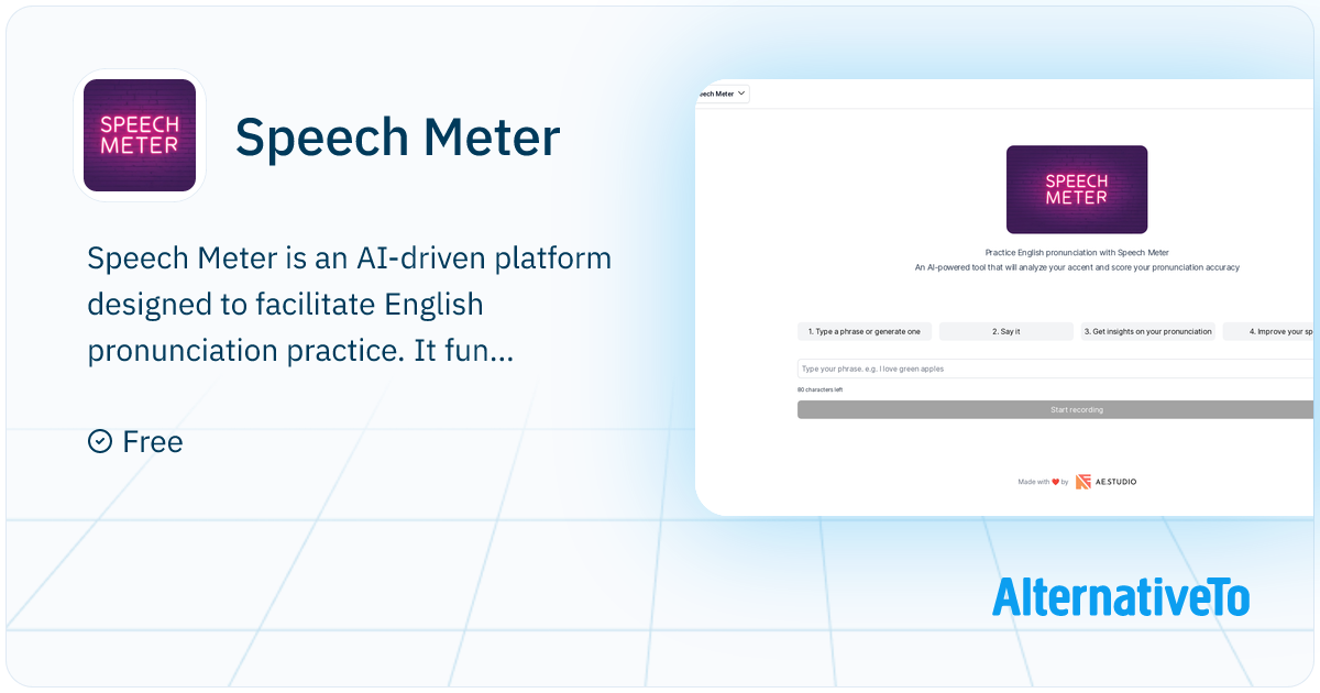 Speech Meter: Practice English pronunciation with Speech Meter ...