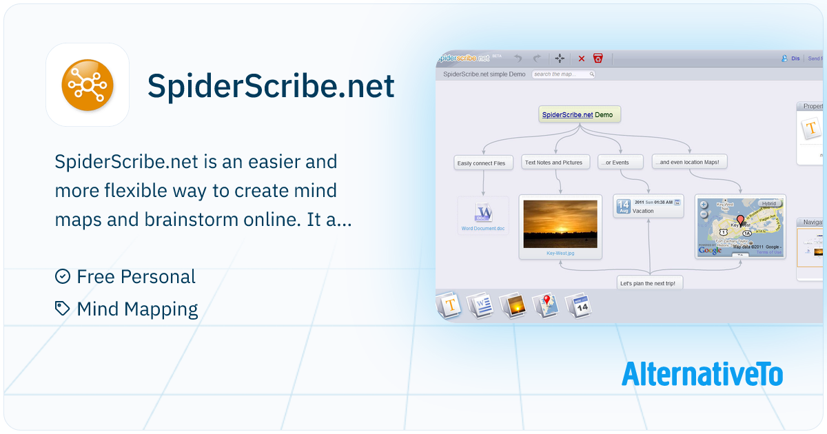 SpiderScribe.net: SpiderScribe | AlternativeTo