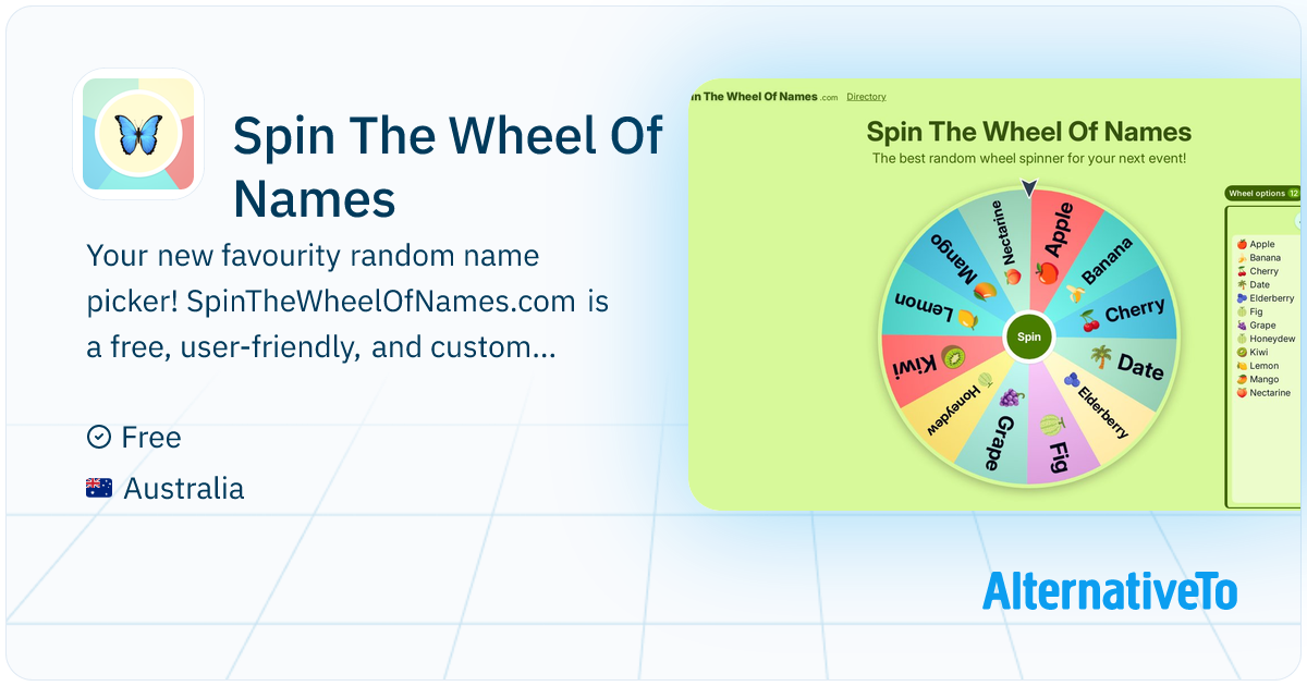 Spin The Wheel Of Names: The best random wheel spinner for your next ...