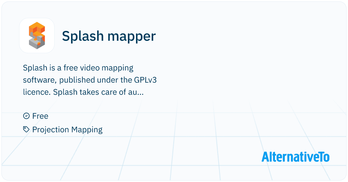 Splash mapper: Modular video-mapping software | AlternativeTo
