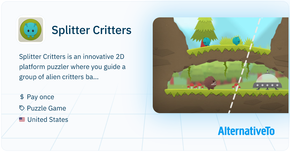 Splitter Critters: Guide a group of alien critters to safety by ...