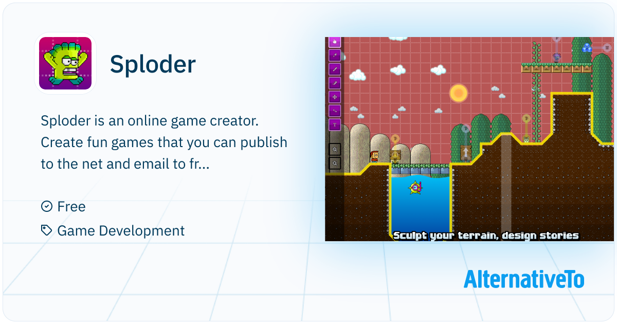 Sploder: Online game creator | AlternativeTo