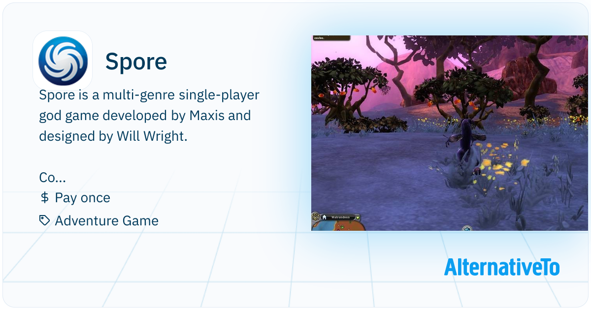 Spore: Multi-genre single-player god game | AlternativeTo