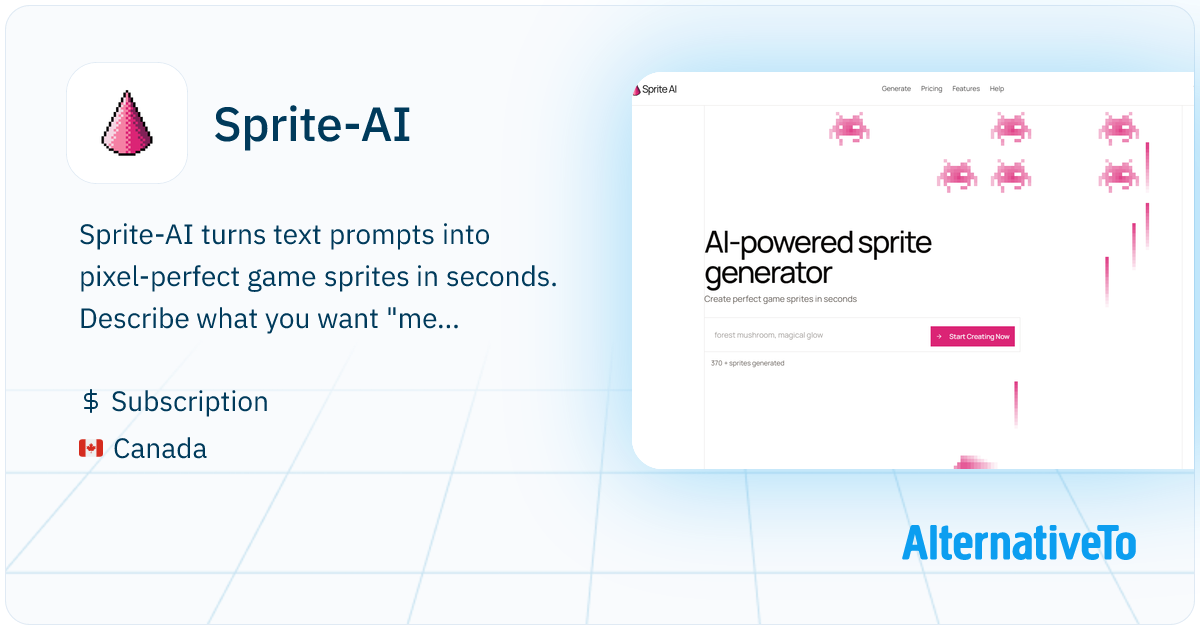 Sprite-AI: Turns text prompts into pixel-perfect game sprites in ...
