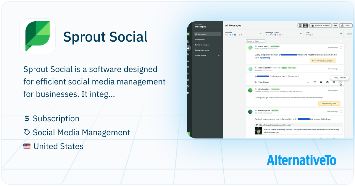 Sprout Social: Manage social networks with scheduling, analytics ...