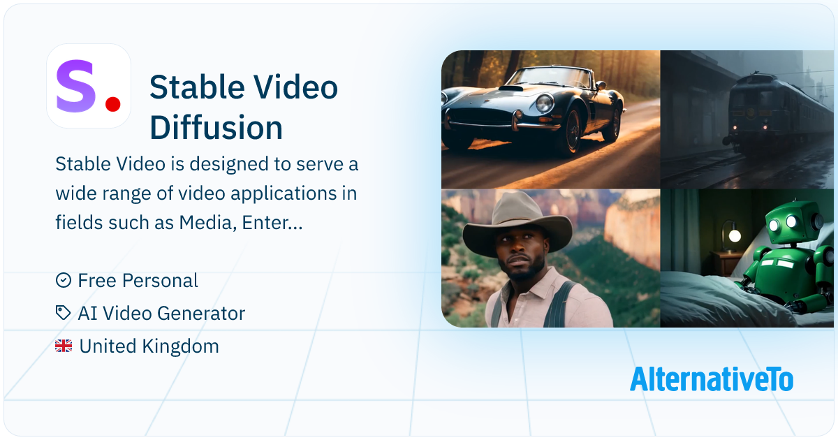Stable Video Diffusion: Open source AI video model for text and image ...