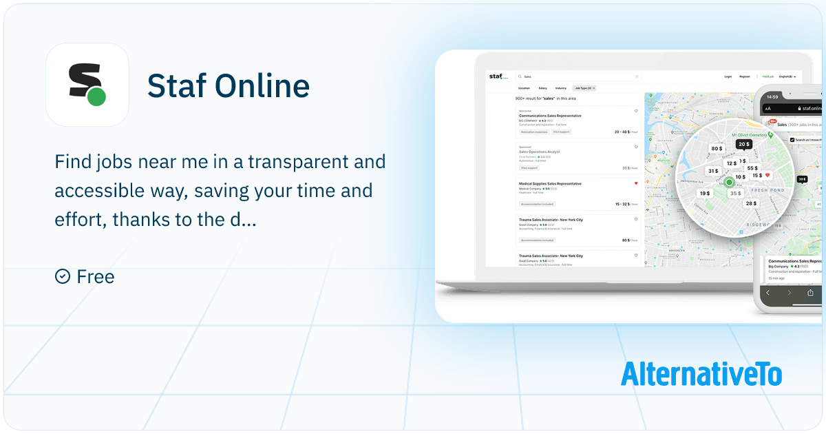 Staf Online: A global job board that connects in a transparent and ...