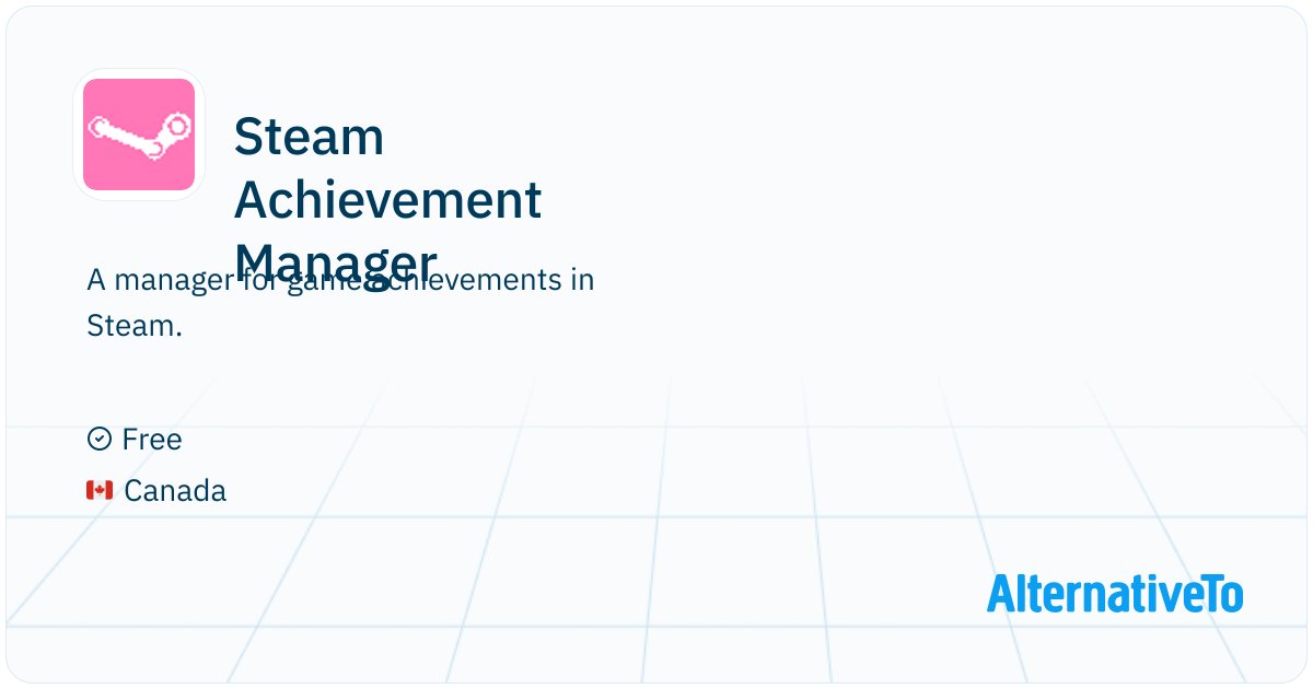 Steam Achievement Manager: A manager for game achievements in Steam ...