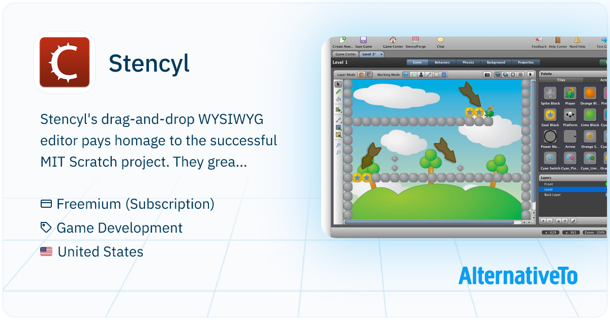 Stencyl: Isn't your average game creation software; it's a gorgeous ...