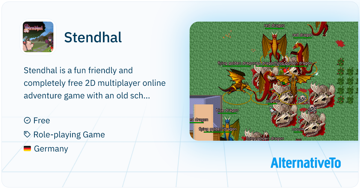 Stendhal: Fun friendly and completely free 2D | AlternativeTo