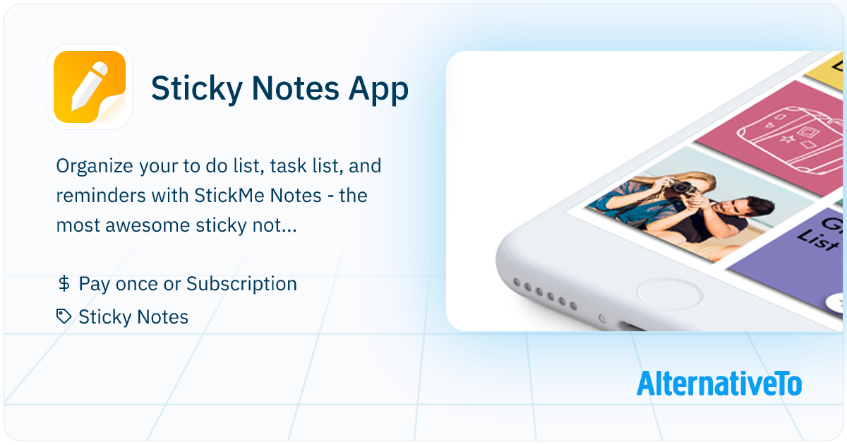 Sticky Notes App: StickMe Notes is a fully customisable personal ...