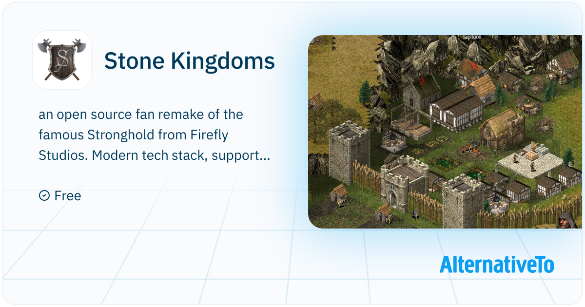 Stone Kingdoms: A real-time strategy game made with LÖVE based on the ...