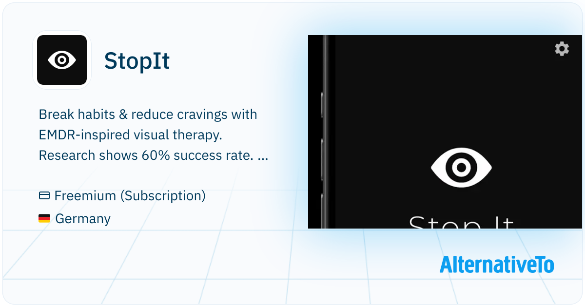 StopIt: Break cravings in 60 seconds with visual therapy | AlternativeTo