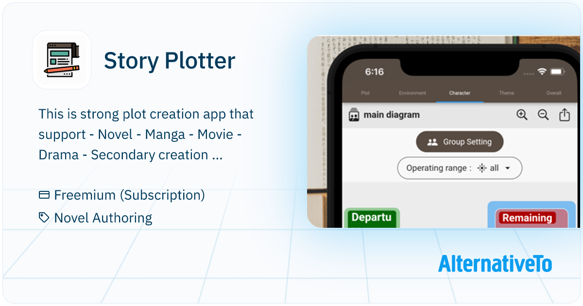 Story Plotter: Is plot creation app | AlternativeTo