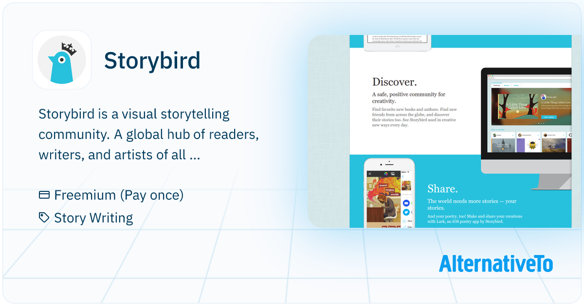 Storybird: Visual storytelling community | AlternativeTo