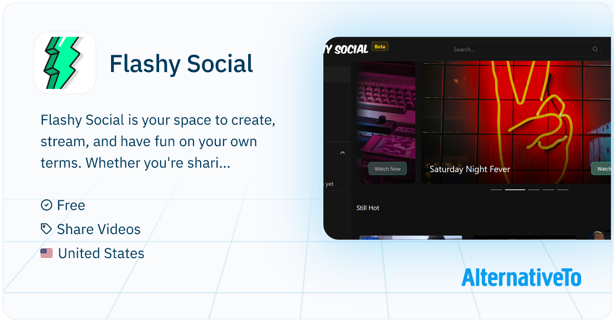 Flashy Social: Your space to create, stream, and have fun on your own ...