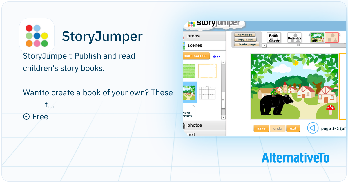 StoryJumper: Create story | AlternativeTo