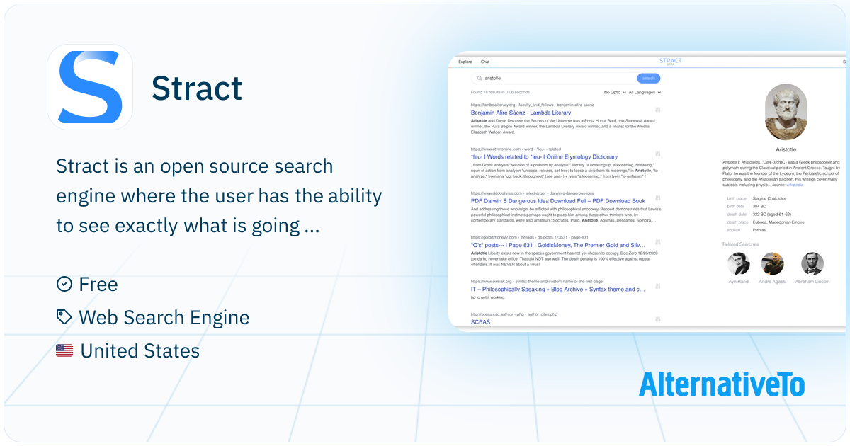 Stract: Open source web search engine targeted towards tinkerers and ...