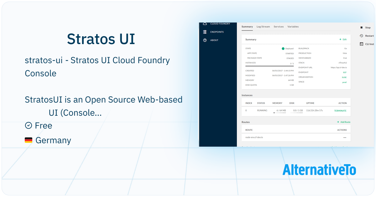 Stratos UI: Open Source Web-based UI (Console) for managing Cloud ...