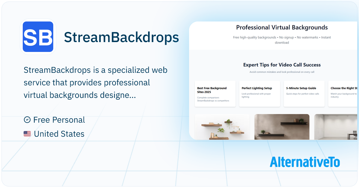 StreamBackdrops: Free HD virtual backgrounds optimized for professional ...