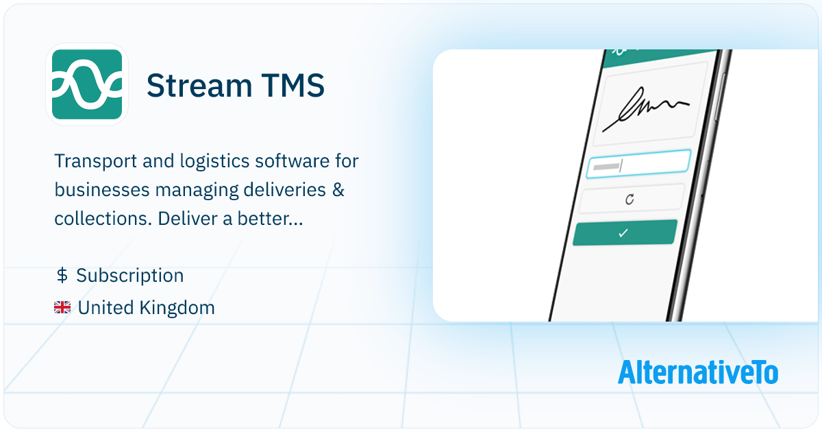Stream TMS: Transport and logistics software for businesses managing ...