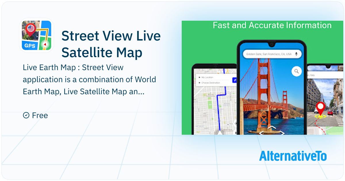 Street View Live Satellite Map: Street View application is a ...