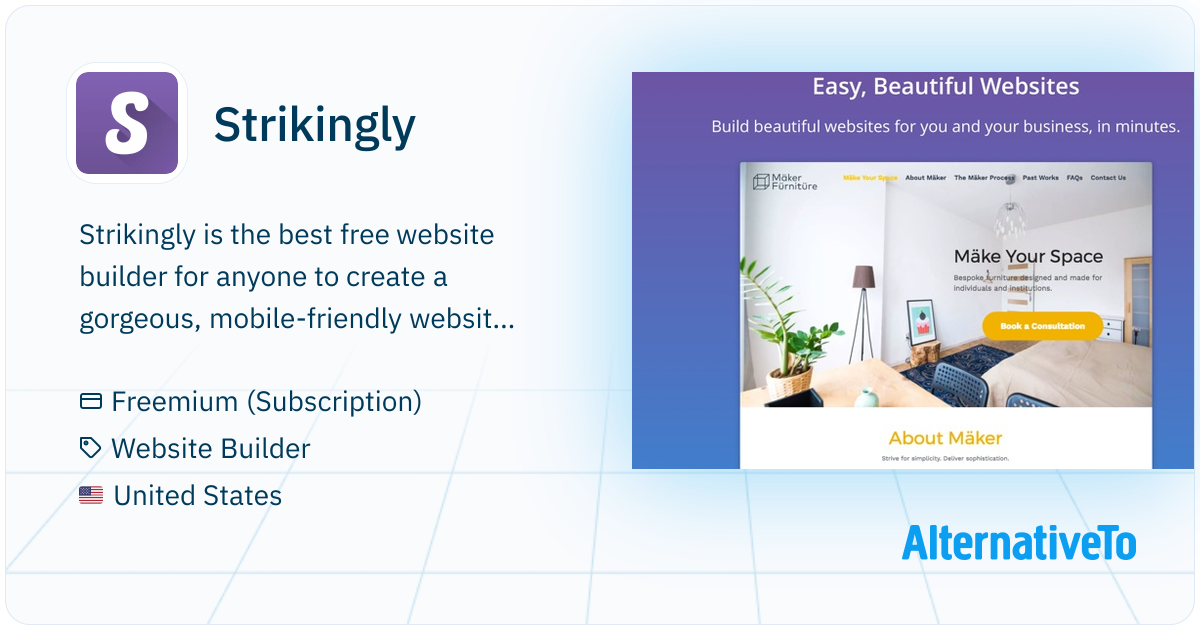 Strikingly: The best free website builder for anyone to create a ...
